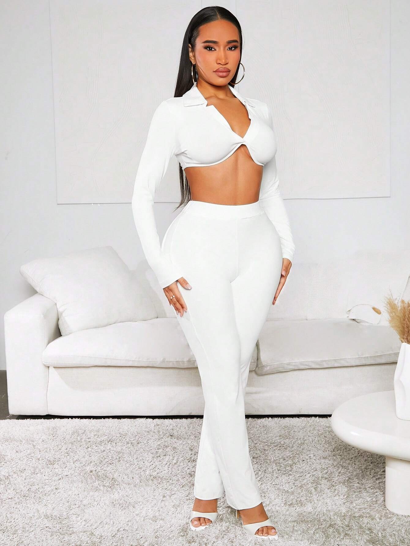 8439 a06-11 Conjunto De Ropa Blanca Corta De San Valentín Con Forma De – sofve