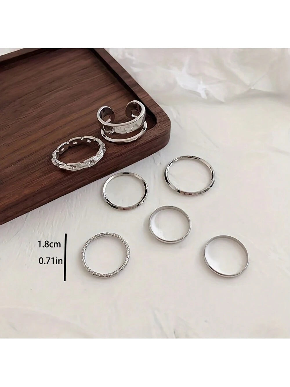 12056 1b-020 Conjunto de anillos 7 Pzas – sofve