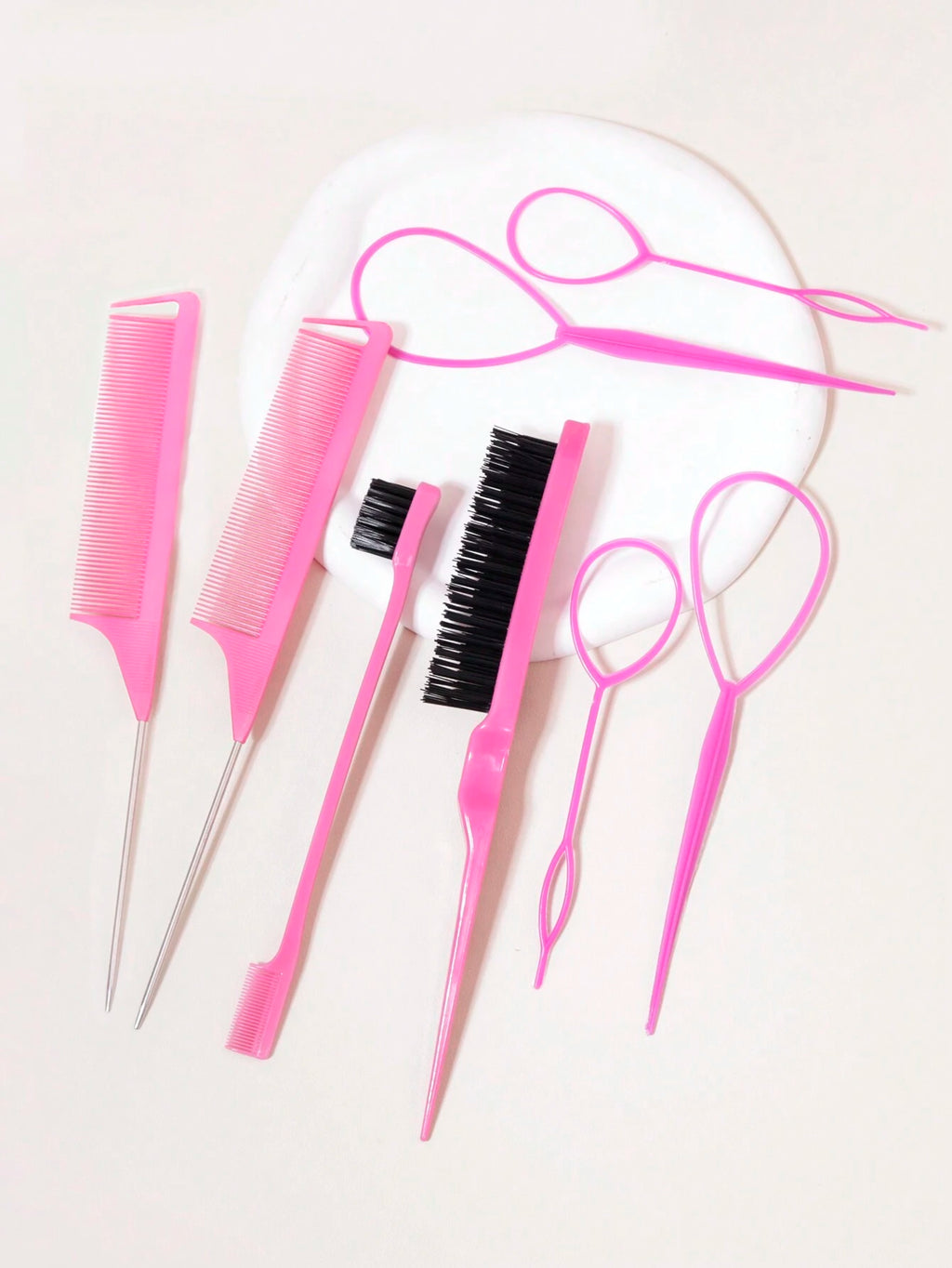 12873 2b-02-03 Herramientas de peinado para el cabello 8 Pzas – sofve