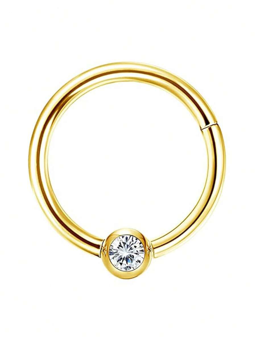 16292 1b-052 1 pieza Anillos de septum de acero quirúrgico – sofve